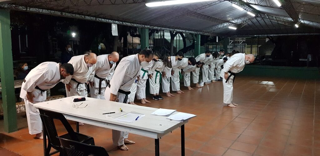 Exámenes en Oshima Dojo
